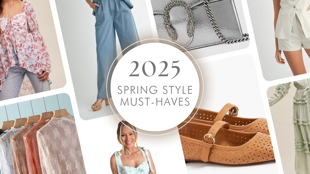 2025 Spring Style Must-Haves: Fresh Trends to Elevate Your Wardrobe ...
